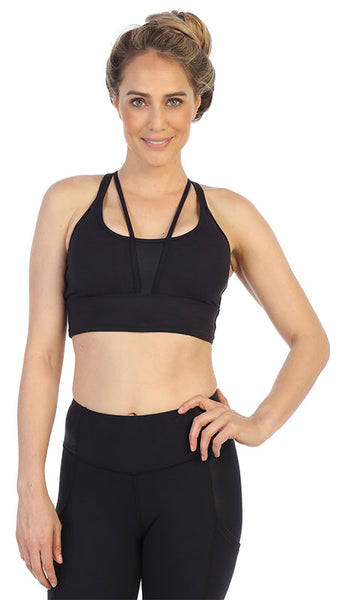 Multi Strap Sports Bra – American Fitness Couture